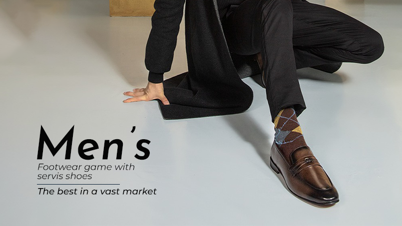 Men’s Footwear Game with Servis Shoes: The Best in a Vast Market